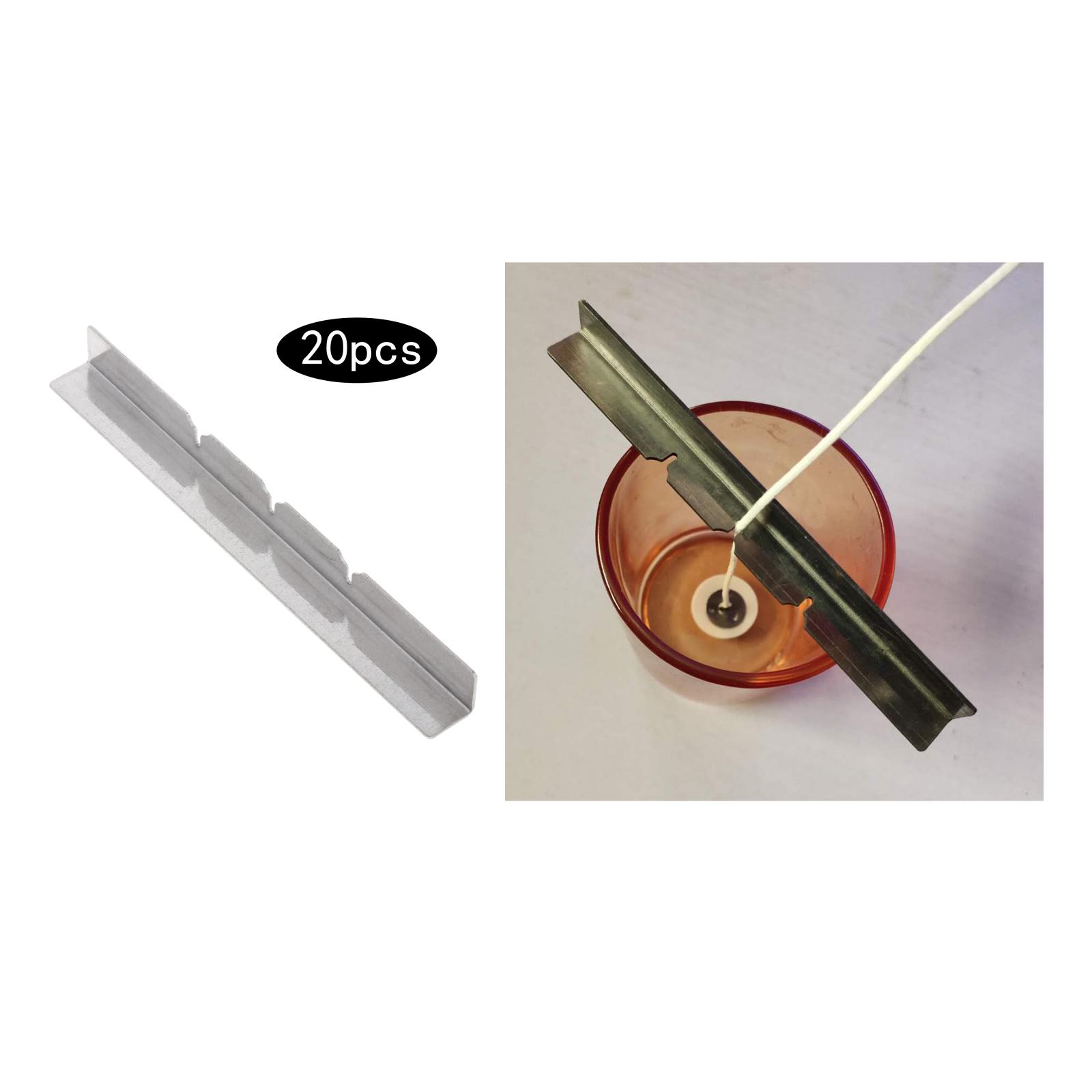 20Pcs Kaars Maken Wax Core Metalen Houder Soja Wax... – Grandado