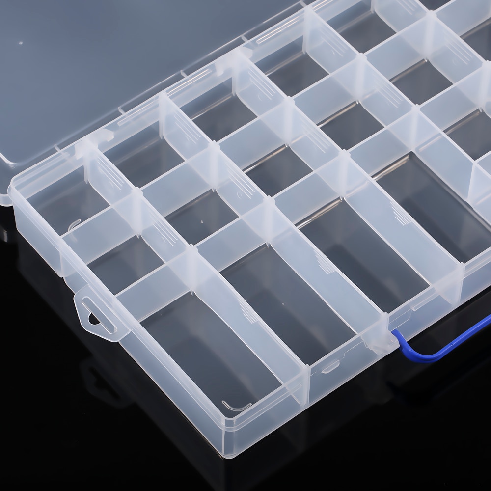 Adjustable Dividers 20 Compartment Slot Plastic St... – Vicedeal