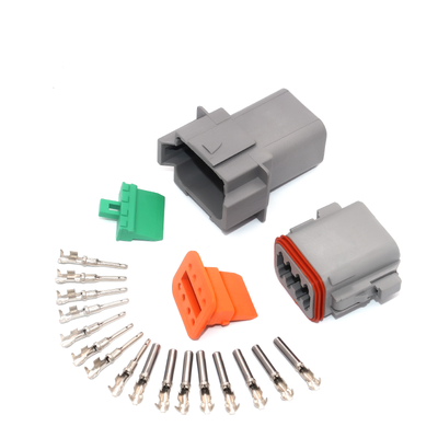 1 sets Deutsch DT06/DT04 2/3/4/6/8/12 Pin Motor Ve... – Vicedeal