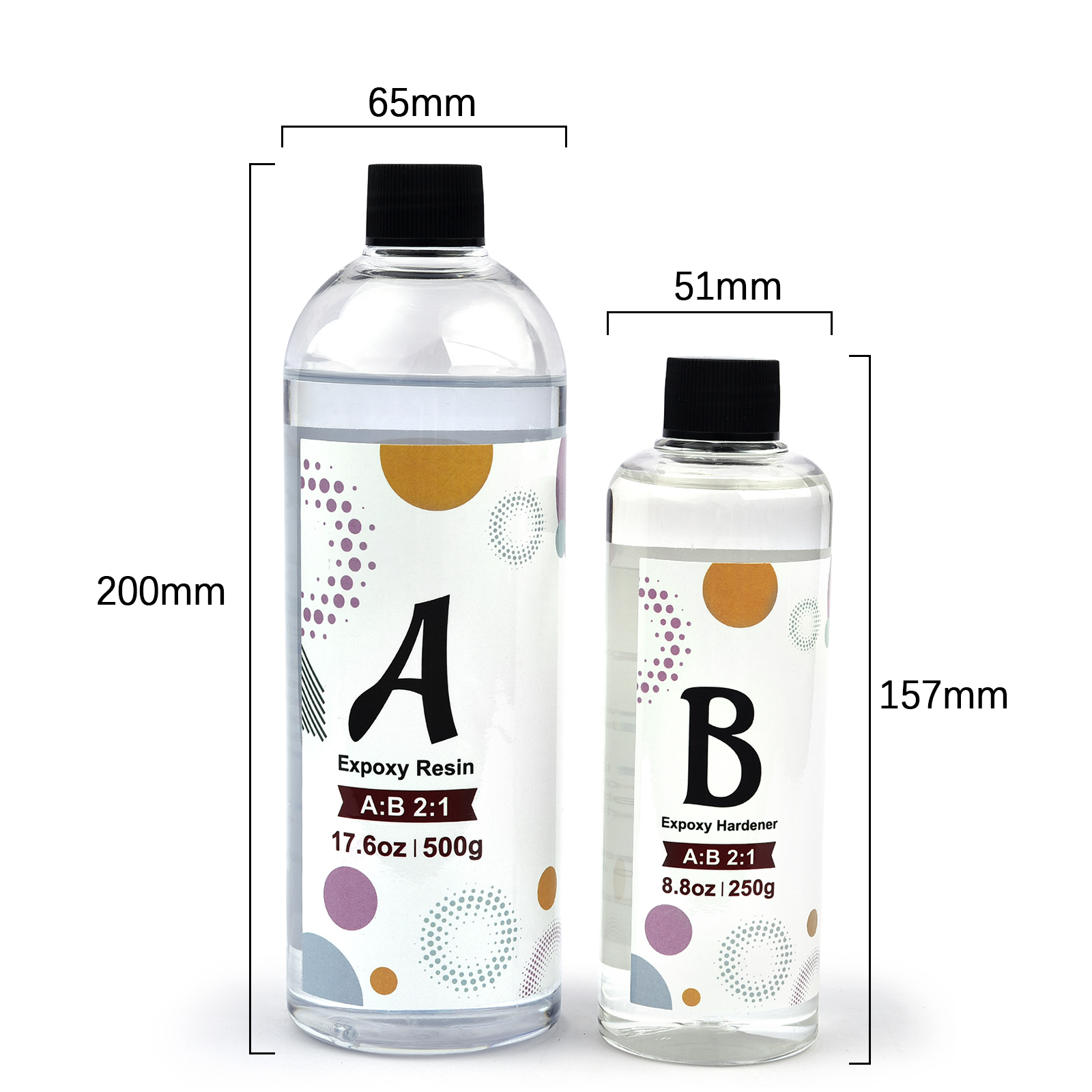 High Adhesive 2:1 AB Resin Epoxy Glue Hardener Cry... – Grandado