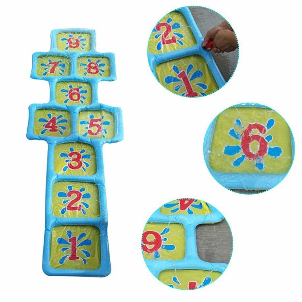 Courtyard Number Children Pool Summer Hopscotch Ou... – Grandado