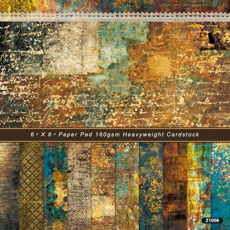 Retro background style Scrapbooking paper pack of ... – Grandado