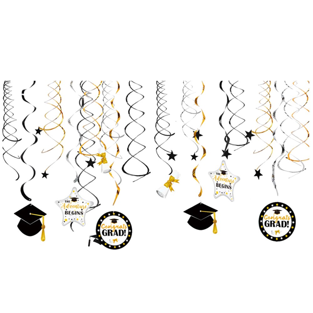 Graduation Balloons Congratulations Party Supplies... – Grandado