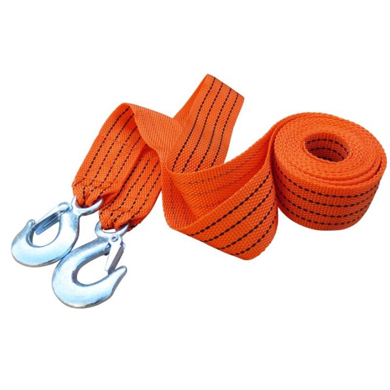 Traction rope 3 tons 3 meters rescue rope Vehicle ... – Grandado