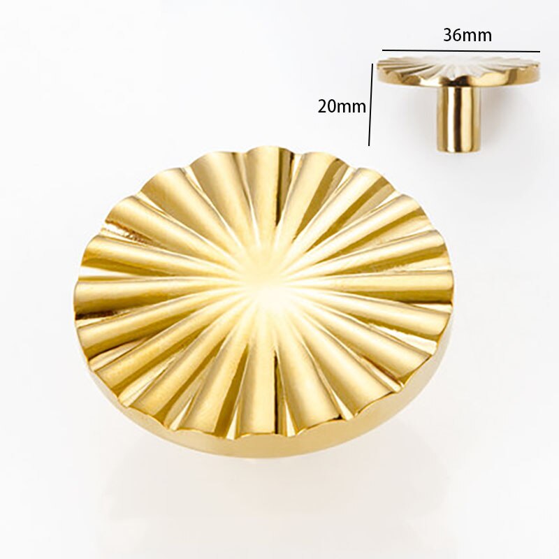 Messing Kast Handvatten Pvd Goud Garderobe Handvat... – Grandado