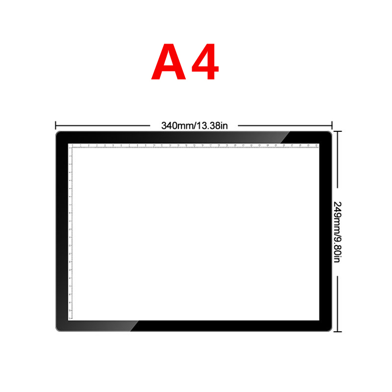 A3/A4 Light Pad Wireless Battery Powered Light Box... – Vicedeal