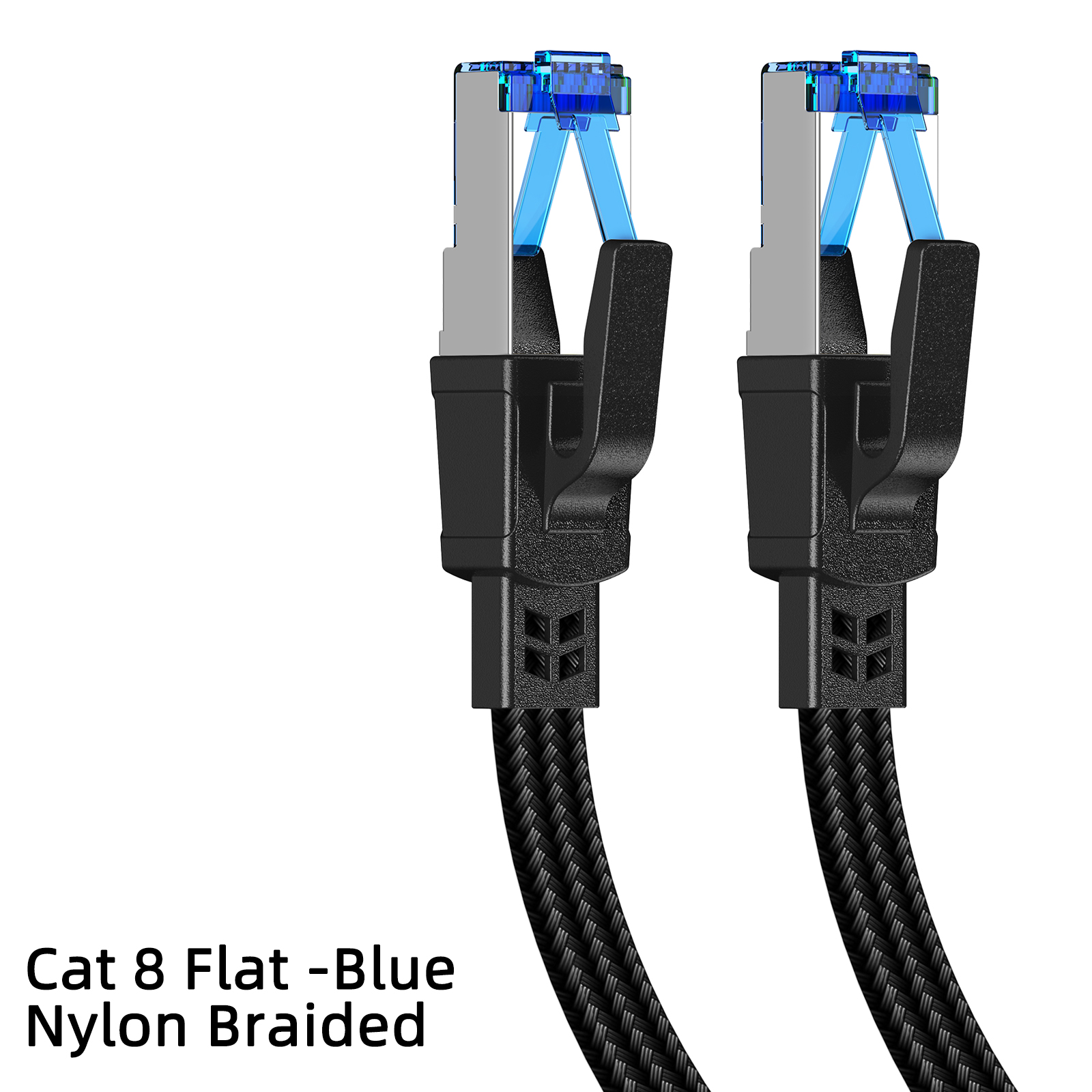 D-Sunty Ethernet Cable CAT8 40Gbps Nylon Braided N... – Vicedeal