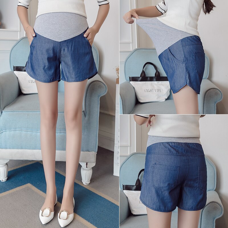 Summer Adjustable Waist Pregnant Women Short Pants... – Vicedeal