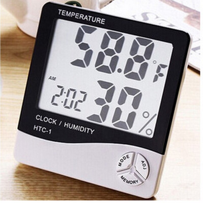 Indoor Room LCD Electronic Digital Alarm Clock The... – Vicedeal