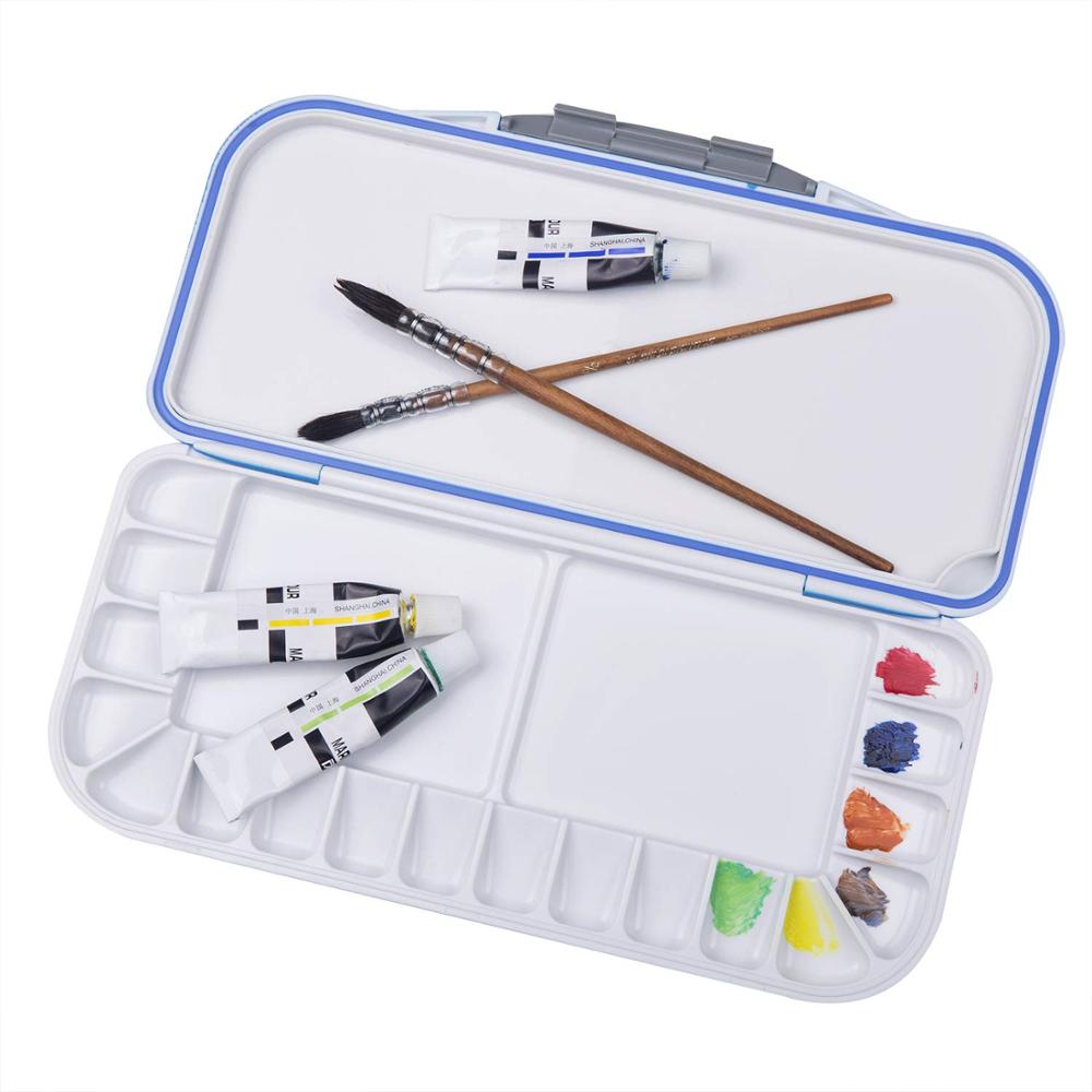18-Well Premium Watercolor Paint Palette, Travel P... – Grandado