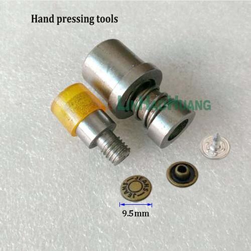 9.5mm 200sets brass garment jeans rivets with alum... – Grandado