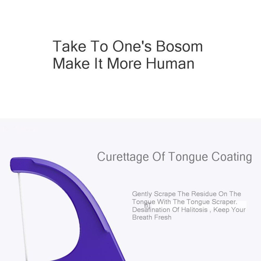 SOOCAS 50pcs Dental Floss Flosser Picks Tooth Clea... – Grandado