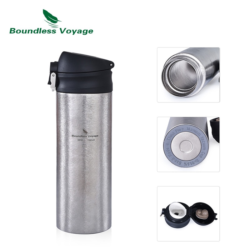 Boundless Voyage Titanium Thermos Vacuum Bottle Wa... – Grandado
