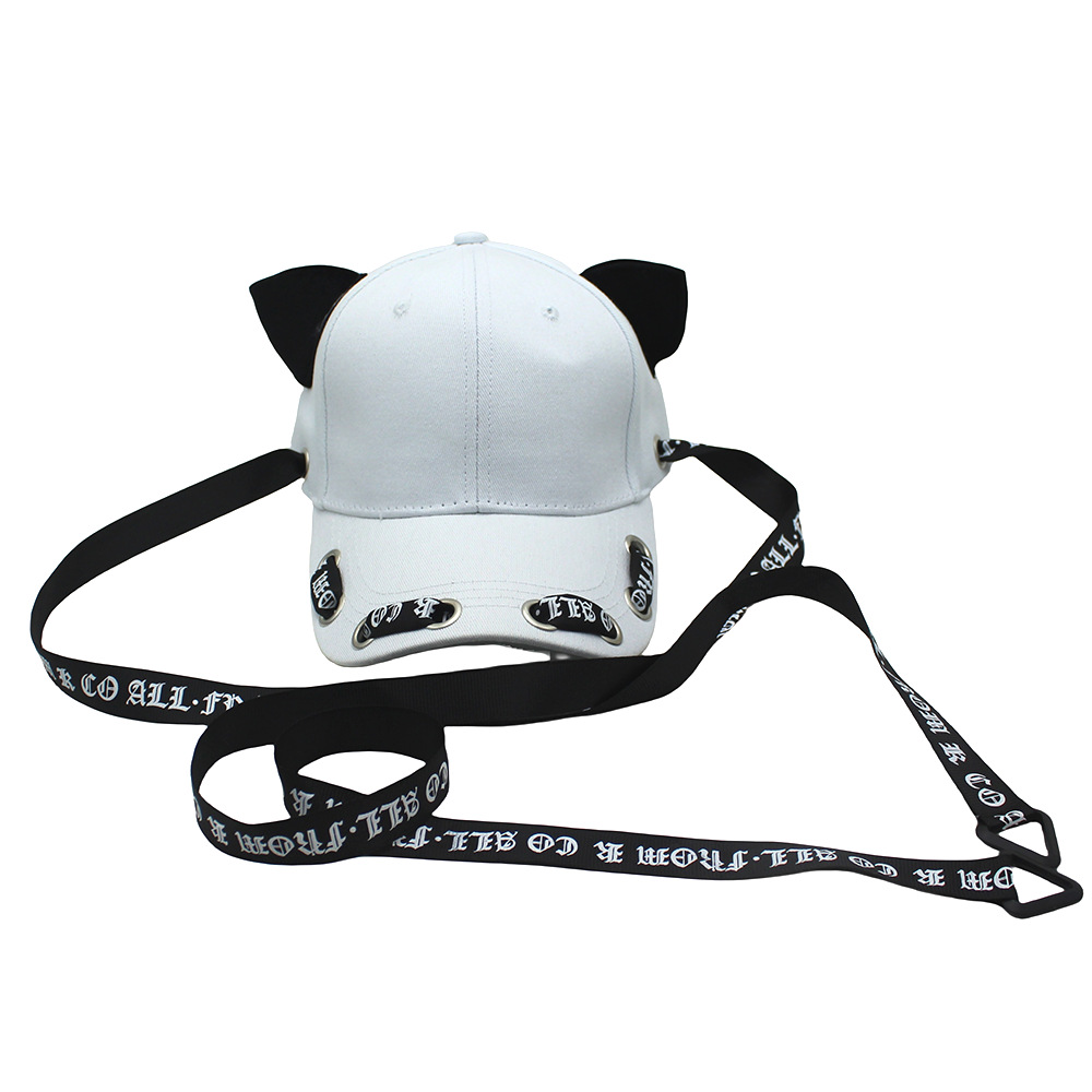 selling long band cat ears baseball cap men and wo... – Vicedeal