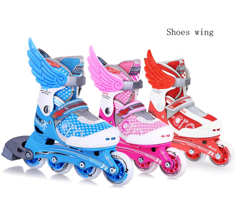 1 Pair Roller Skate Shoes Wings Ornament Decoratio... – Grandado