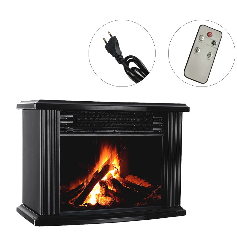 1000W Electric Fireplace Heater With Remote Contro... – Grandado