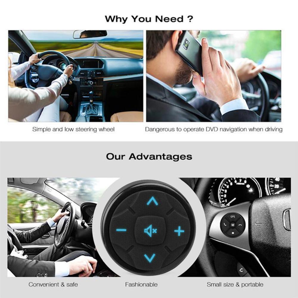 Universal Car steering wheel remote control Contro... – Grandado
