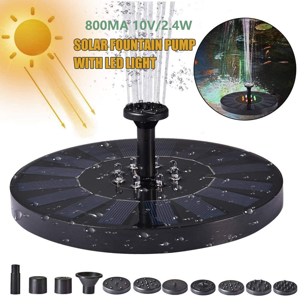 Solar Fontein Led Solar Fontein Met Led Verlichtin... – Vicedeal