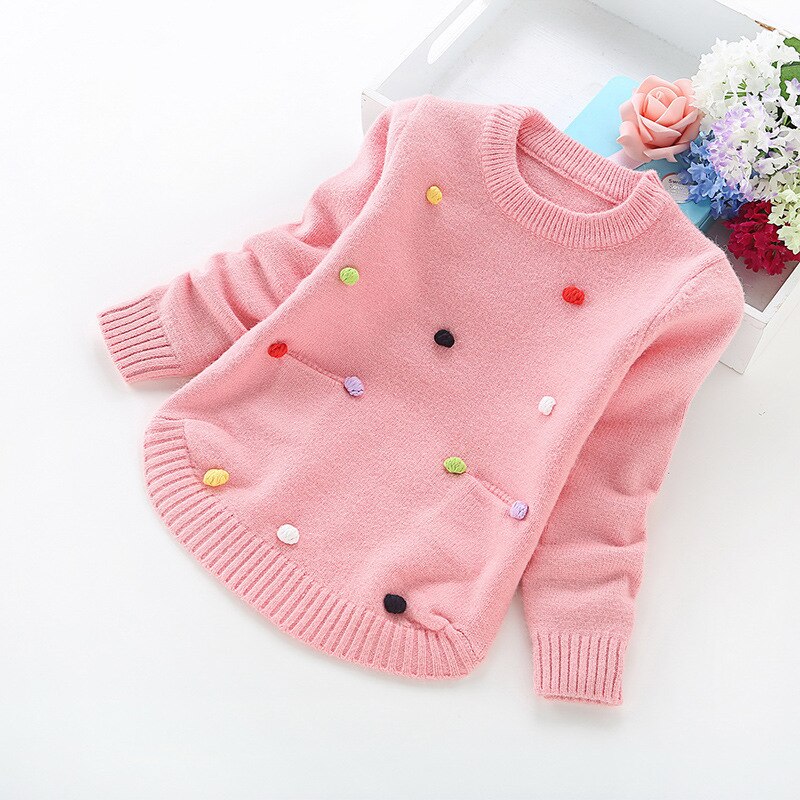 2022 Girls Knit Sweaters Ins Children Sweaters Kni... – Grandado
