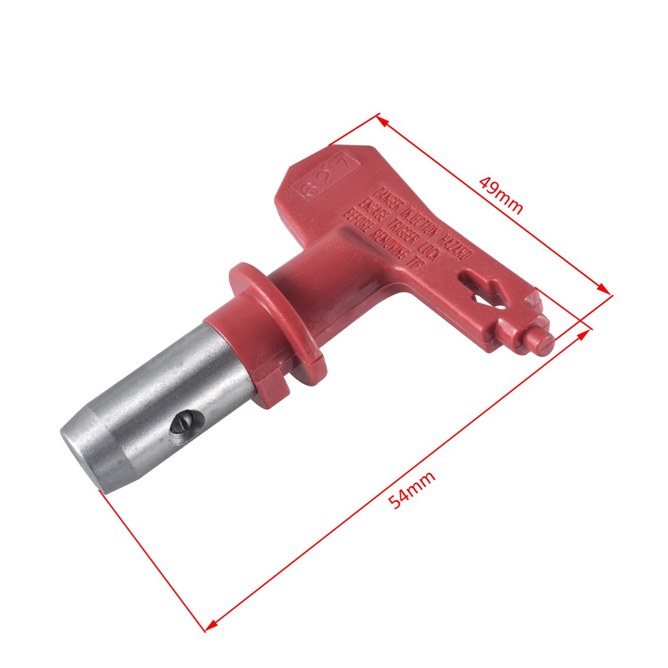 Pouvoir Red 529 Airless Spray Gun Tips Fit For Tit... – Grandado