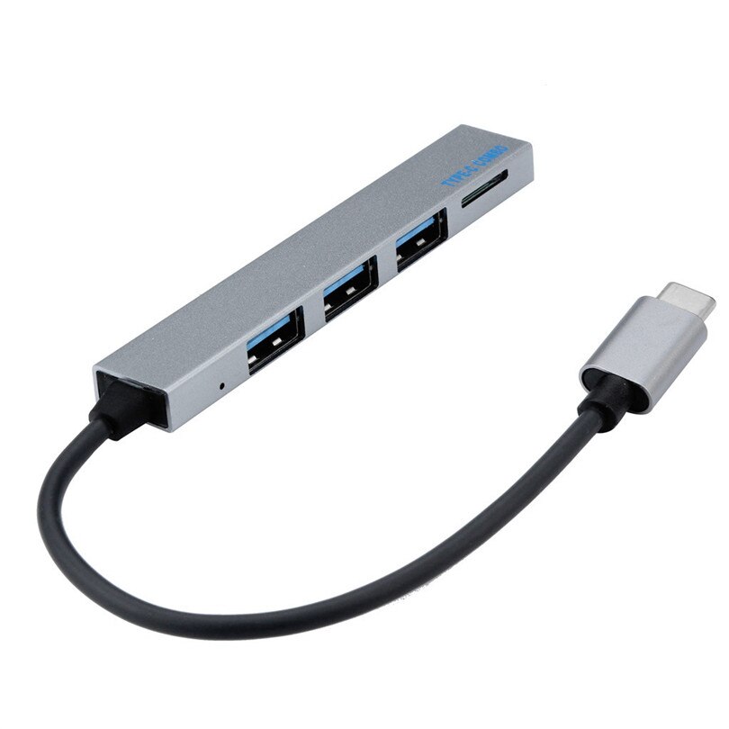 Type-C To 3 Usb Hub Expander Ultra-Thin Mini Porta... – Grandado