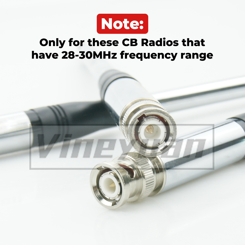 2022 28-29MHz BNC Male Telescopic Connector Radio ... – Grandado