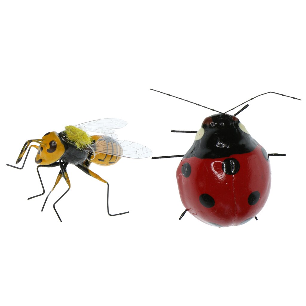 2x Colorful Clay Insect Model Bee Ladybird Fridge ... – Grandado