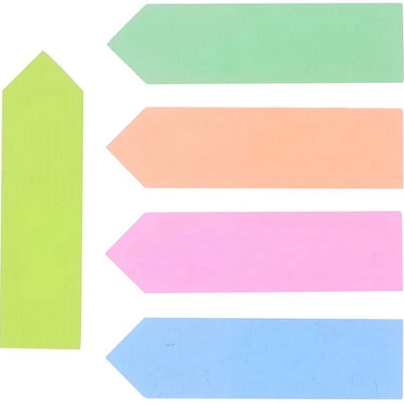 ! 100Pcs Sticky Note Marker Label for School and O... – Vicedeal