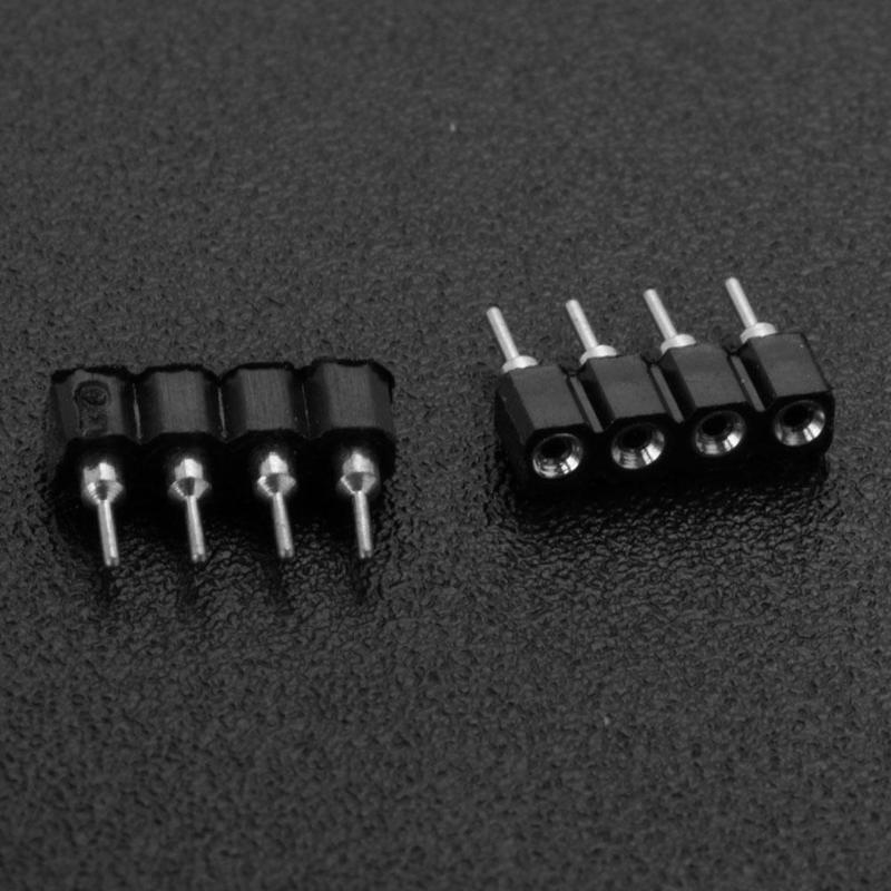 10Pcs Männlich/Weibliche 4 Pin RGB / 5PIN RGBW Ste... – Vicedeal