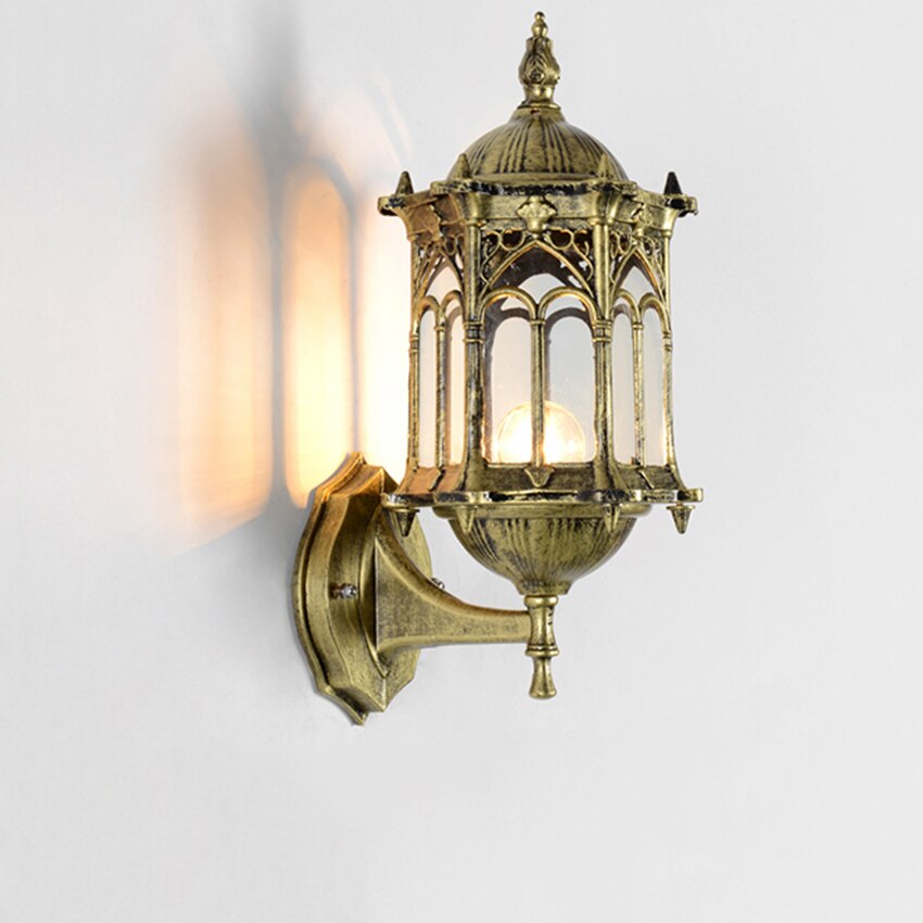 Europese Retro Wandlamp Buitenverlichting Villa Ba... – Grandado