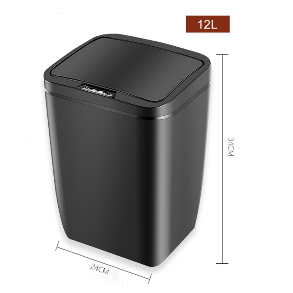 12L Automatic Sensor Dustbin Smart Sensor Trash Ca... – Grandado