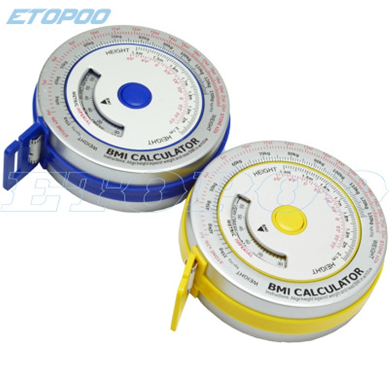 0-150cm Aluminum BMI measure tape BMI body tape BM... – Vicedeal