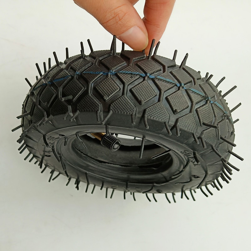 6x2 pneumatic tire & alloy hub for trolley, Traile... – Vicedeal