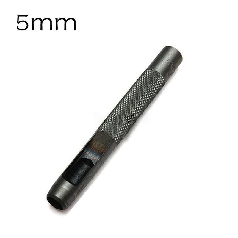 Leather Round Hole Row Punch Black Porous Punching... – Grandado