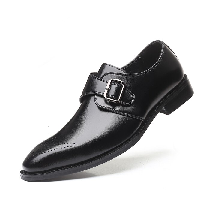 Men Dress Shoes Handmade British Brogue Style Paty... – Grandado