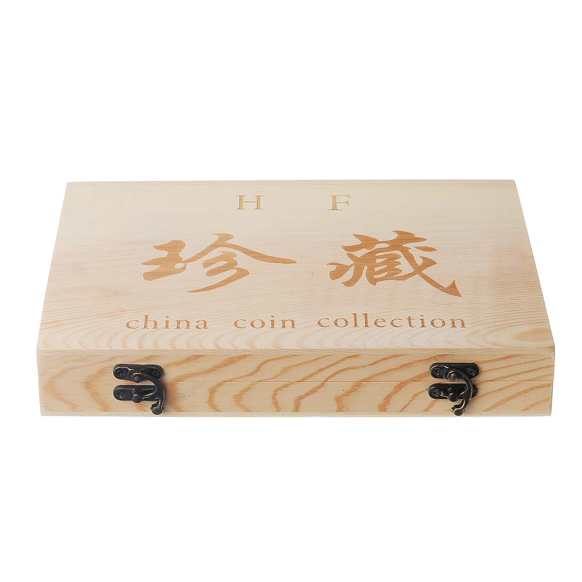 20/100 PCS Coin Display Storage Boxes Round Wooden... – Grandado