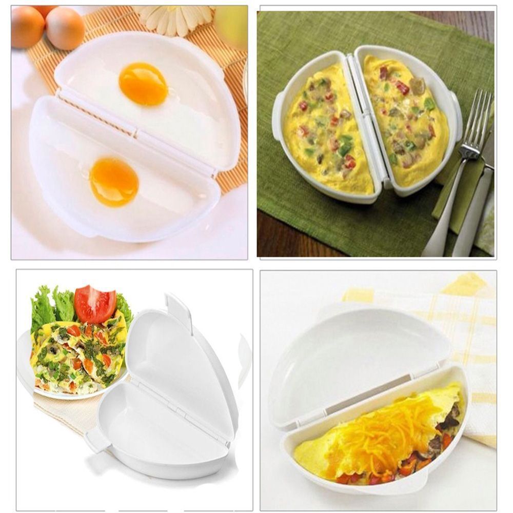 1pc Useful Two Eggs Microwave Omelet Cooker Pan Mi... – Vicedeal