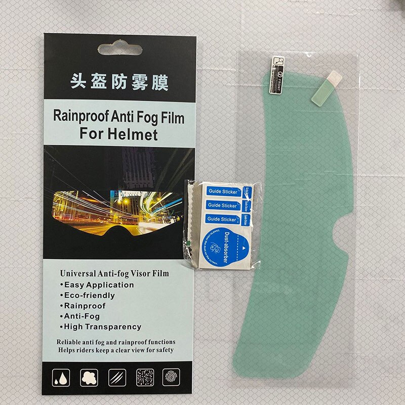 Rainproof Anti-fog Helmet Patch Motorcycle Helmet ... – Grandado