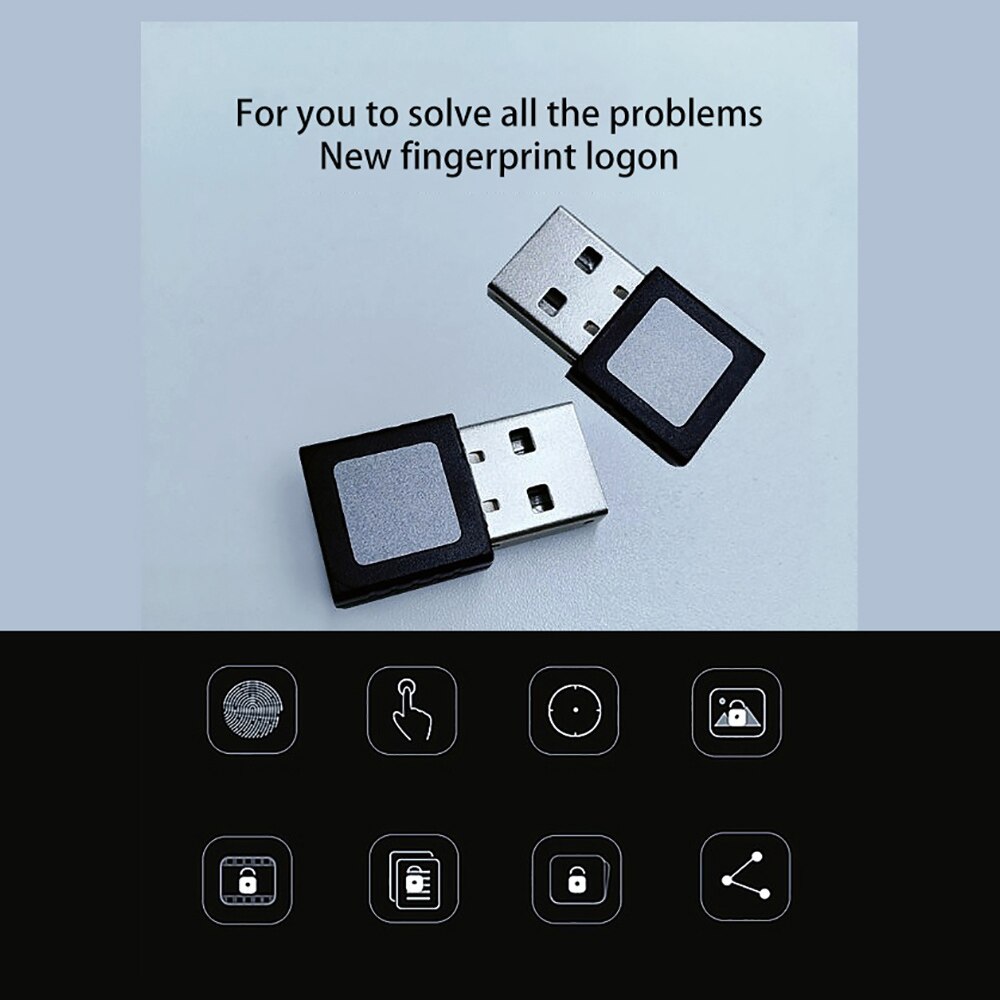 Aluminum Mini USB Fingerprint Reader Module For Wi... – Grandado Aluminum Mini USB Fingerprint Reader Module For Wi... – Grandado