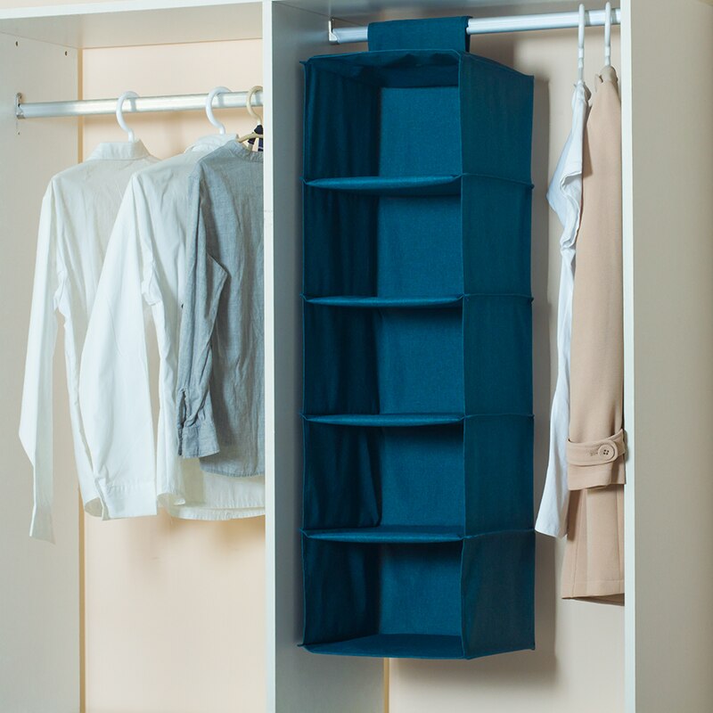 Wardrobe Hanging Organizer Storage Bags Holder for... – Grandado