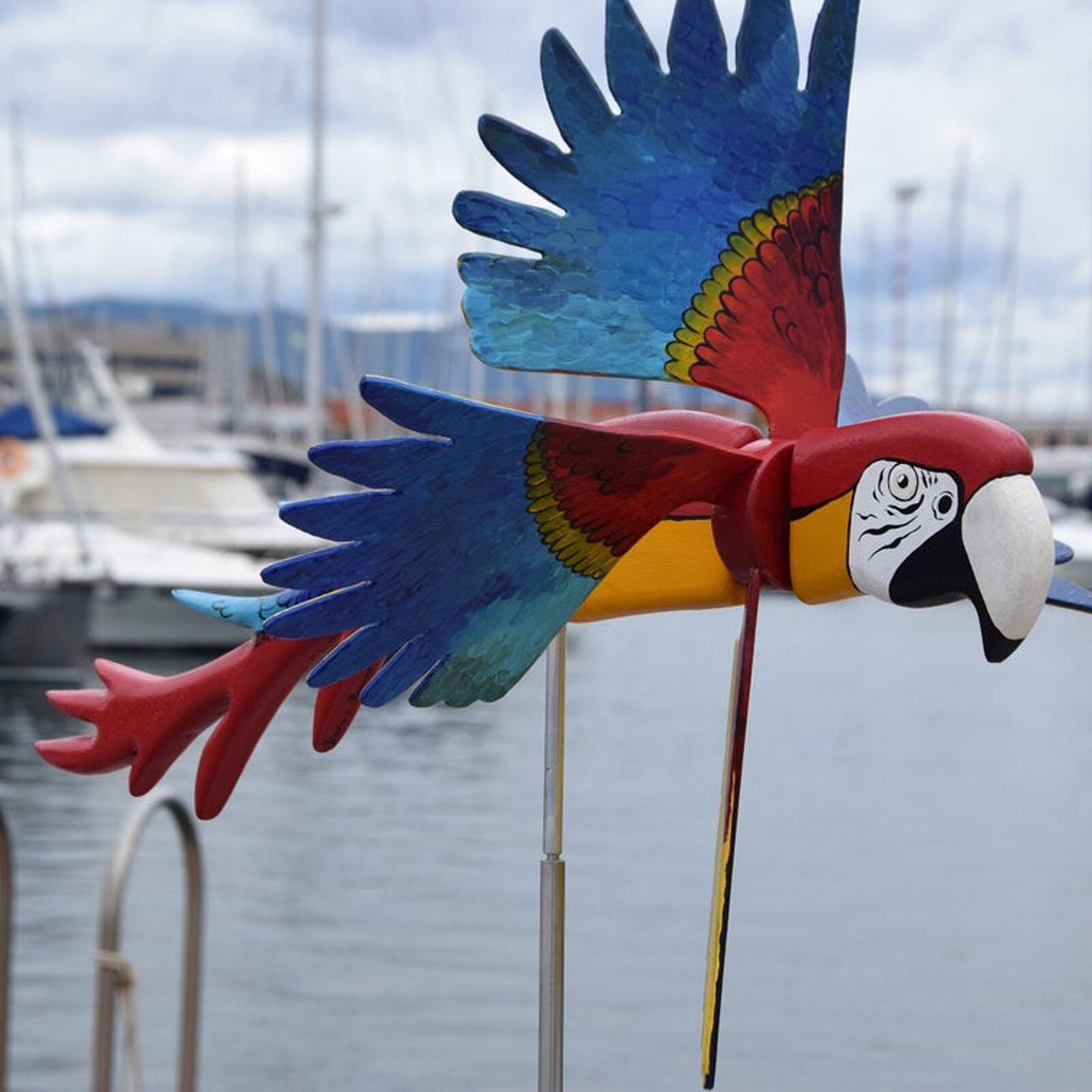 Whirligig-Asuka Series Windmill Whirly Parrots Gar... – Vicedeal