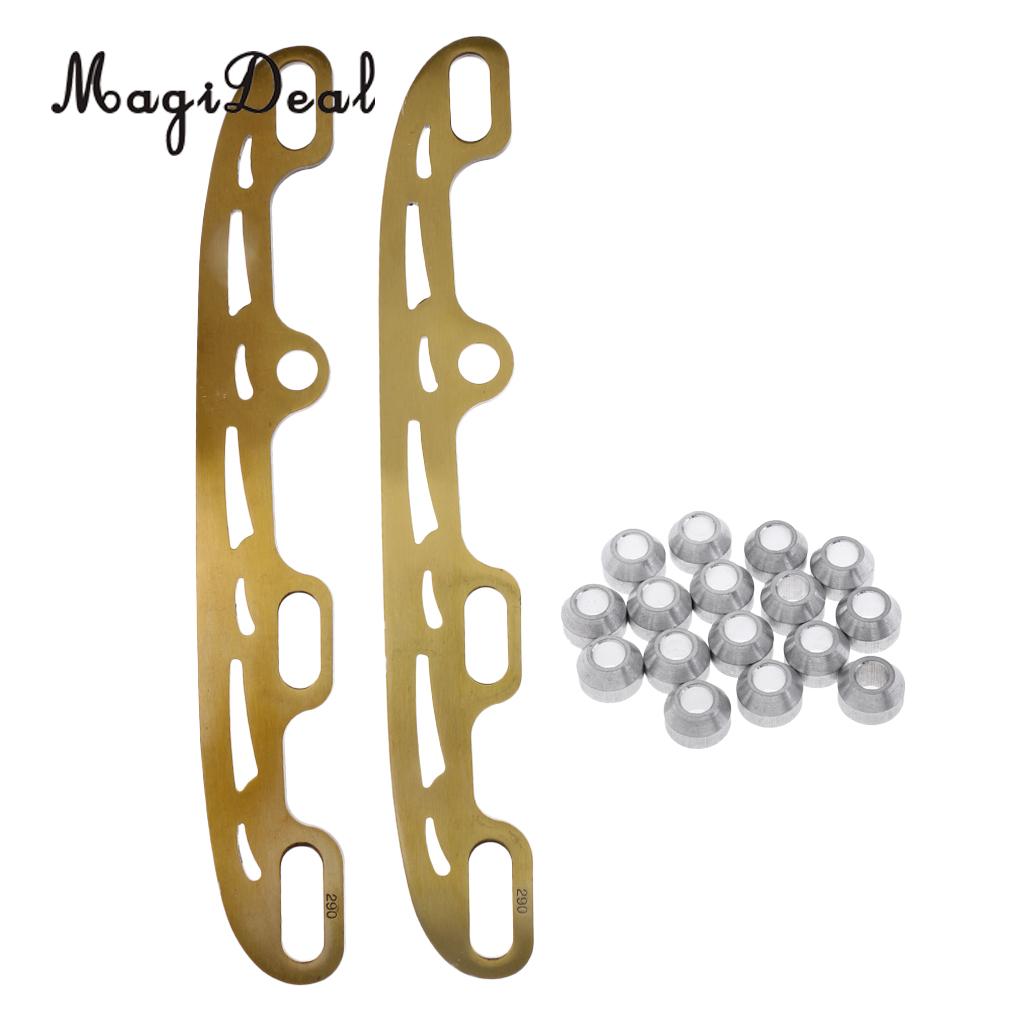 MagiDeal Durable Stainless Steel Roller Ice Skates... – Grandado