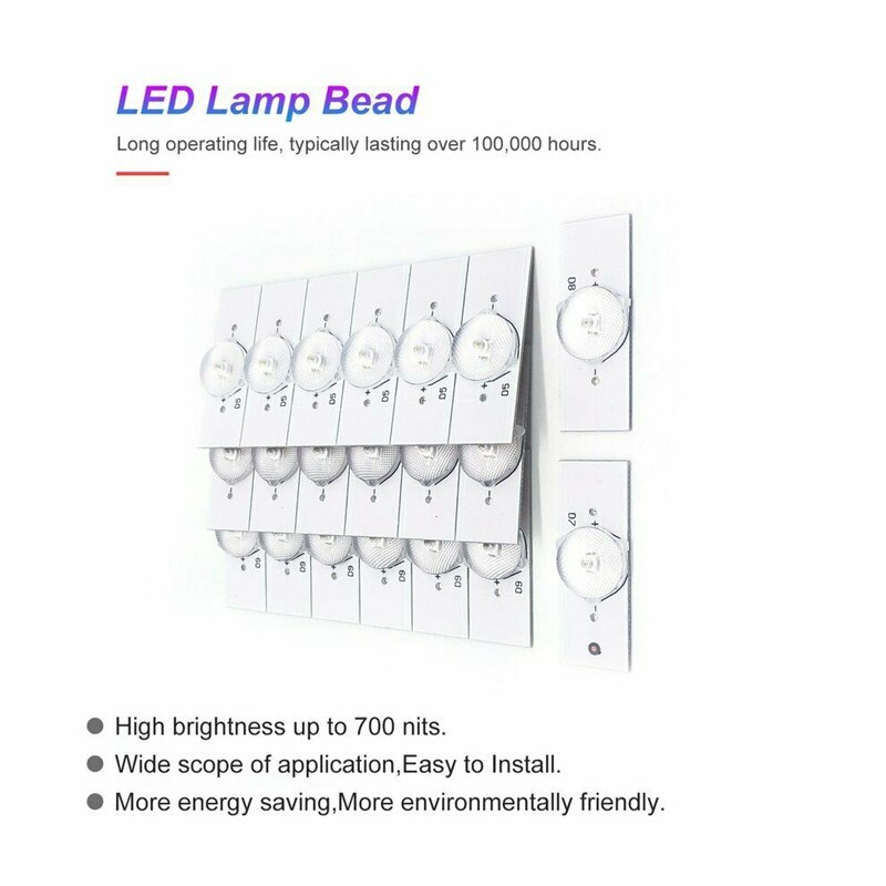 20PCS 6V SMD Lamp Beads with Optical Lens Fliter f... – Grandado