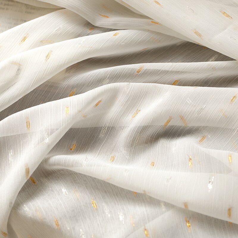 Chiffon Fabric Sequin Jacquard Thin Fabric DIY Han... – Grandado