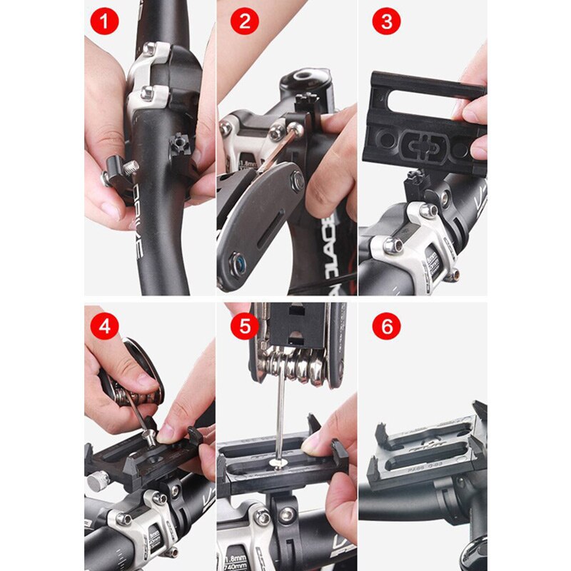 Motorcycle Brackets Cross-Shaped Mount Kit Adjusta... – Grandado