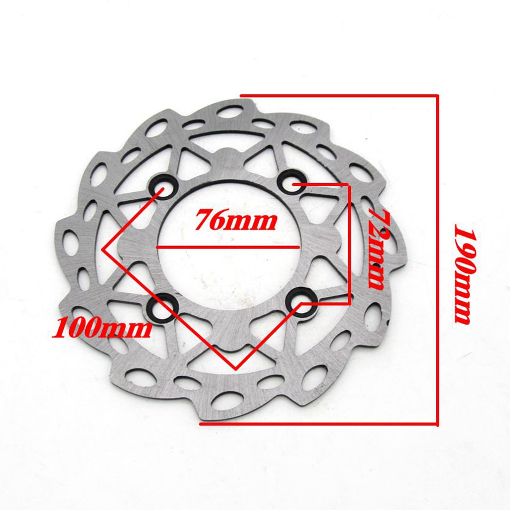 FRONT BRAKE DISC 190mm For THUMPSTAR ATV 125cc 140... – Grandado