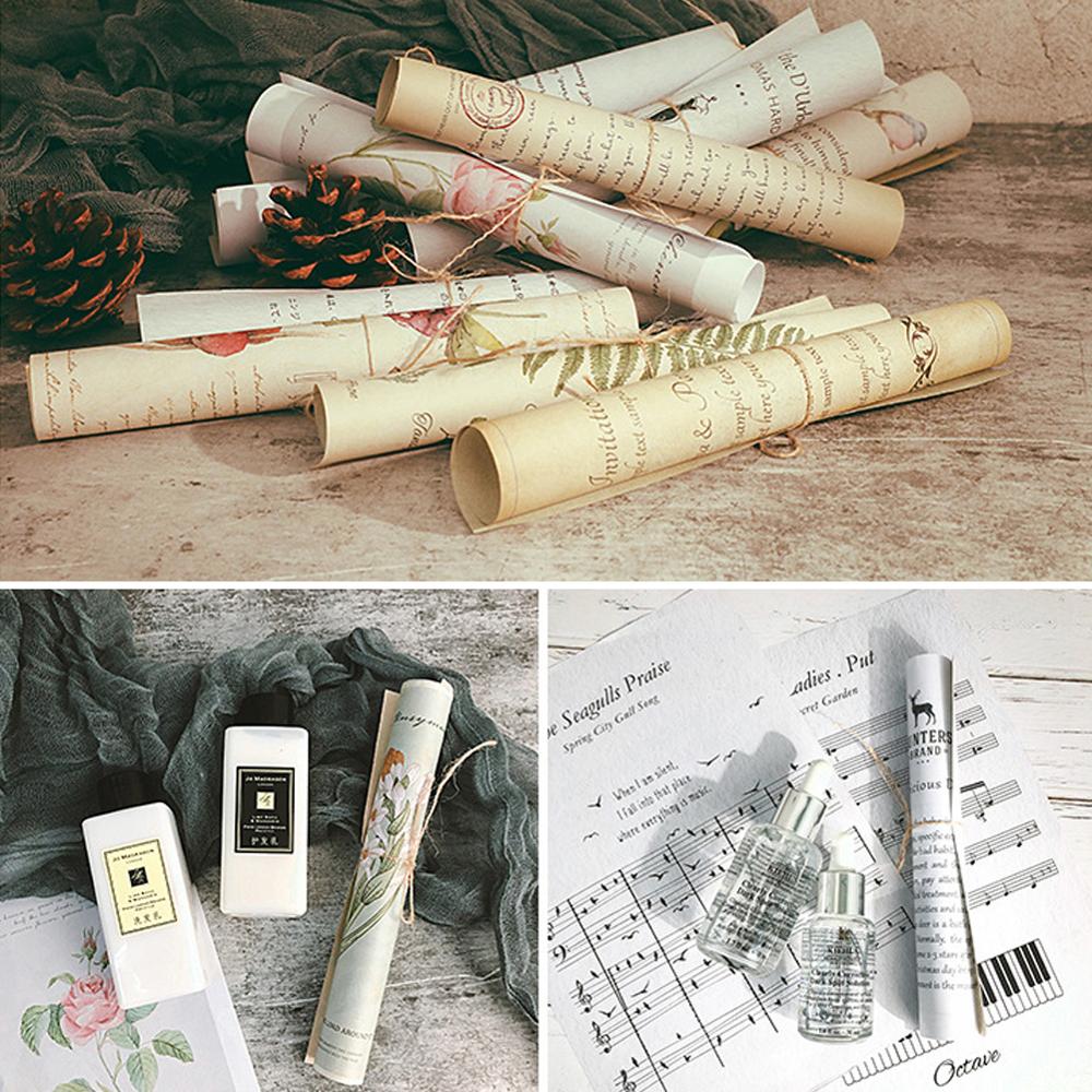 INS Retro Style Sheet Music Paper DIY Photography ... – Vicedeal