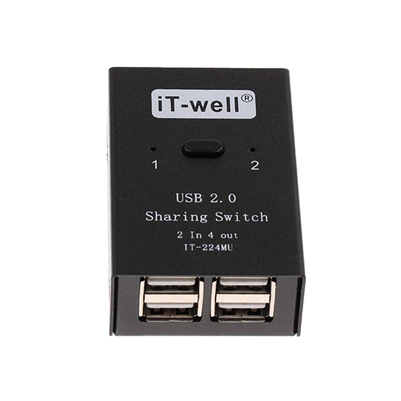 USB 2.0 Manual Sharing Switch 2 Computers Sharing ... – Vicedeal