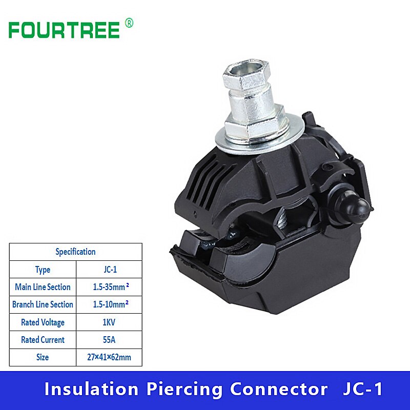 Conector de perforación de aislamiento de 1 pieza,... – Vicedeal