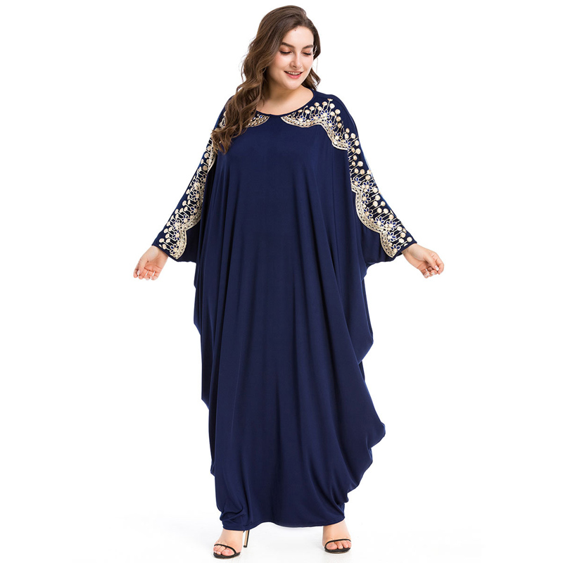 Plus Size Arab Loose Abaya Kaftan Islamic Muslim D... – Grandado